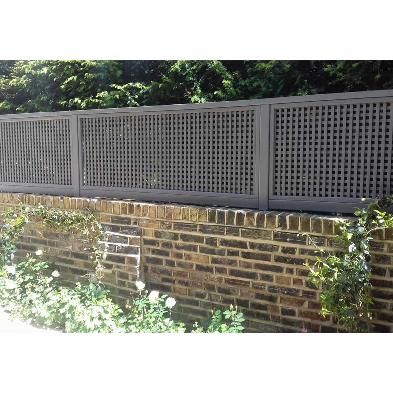 Porpora Wood Privacy Screen/Trellis with Legs, Lattice Panel, and ...