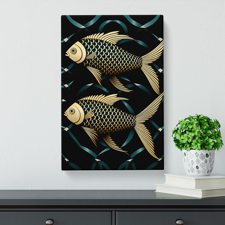 House of Hampton Fish Op Art | Wayfair.co.uk