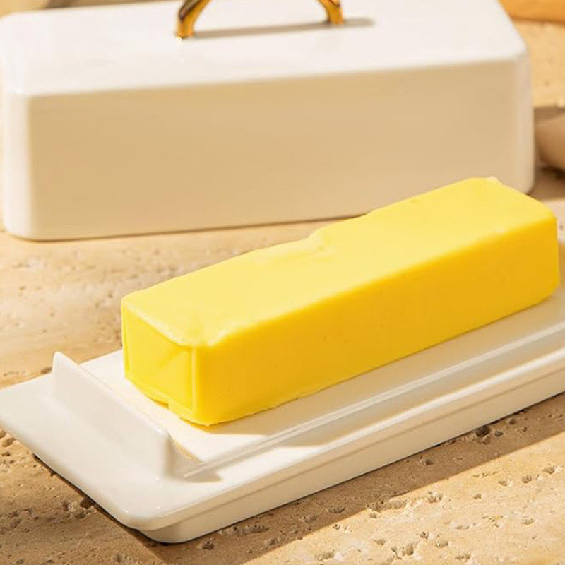 Ebern Designs Butter Dish with Lid for Countertop - Butter Container ...