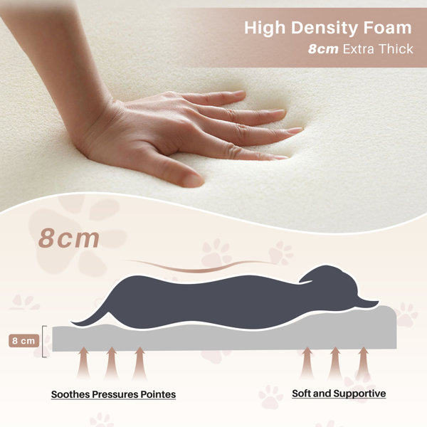 Archie & Oscar™ Marston Human Dog Bed, 72"×48"×10" Human Dog Bed With ...