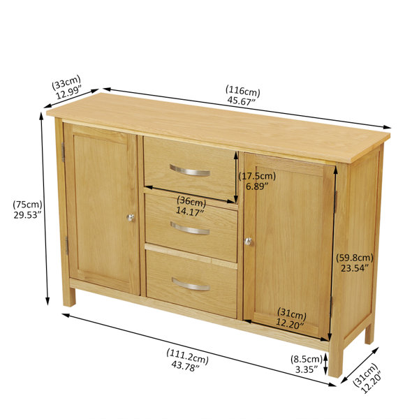 Panana 116cm Sideboard | Wayfair.co.uk