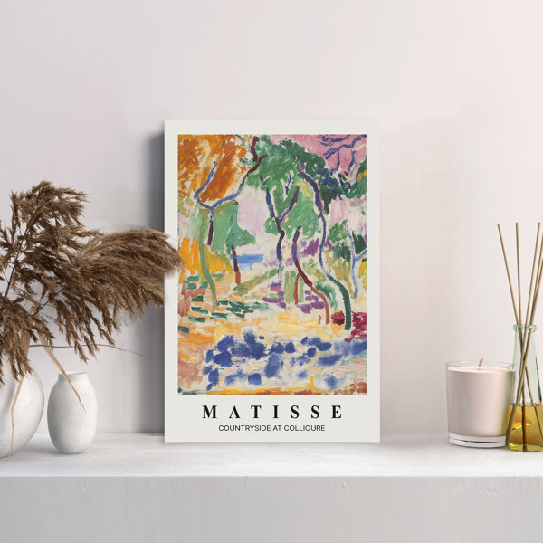 Red Barrel Studio® Forest Countryside At Collioure On Canvas by Henri ...