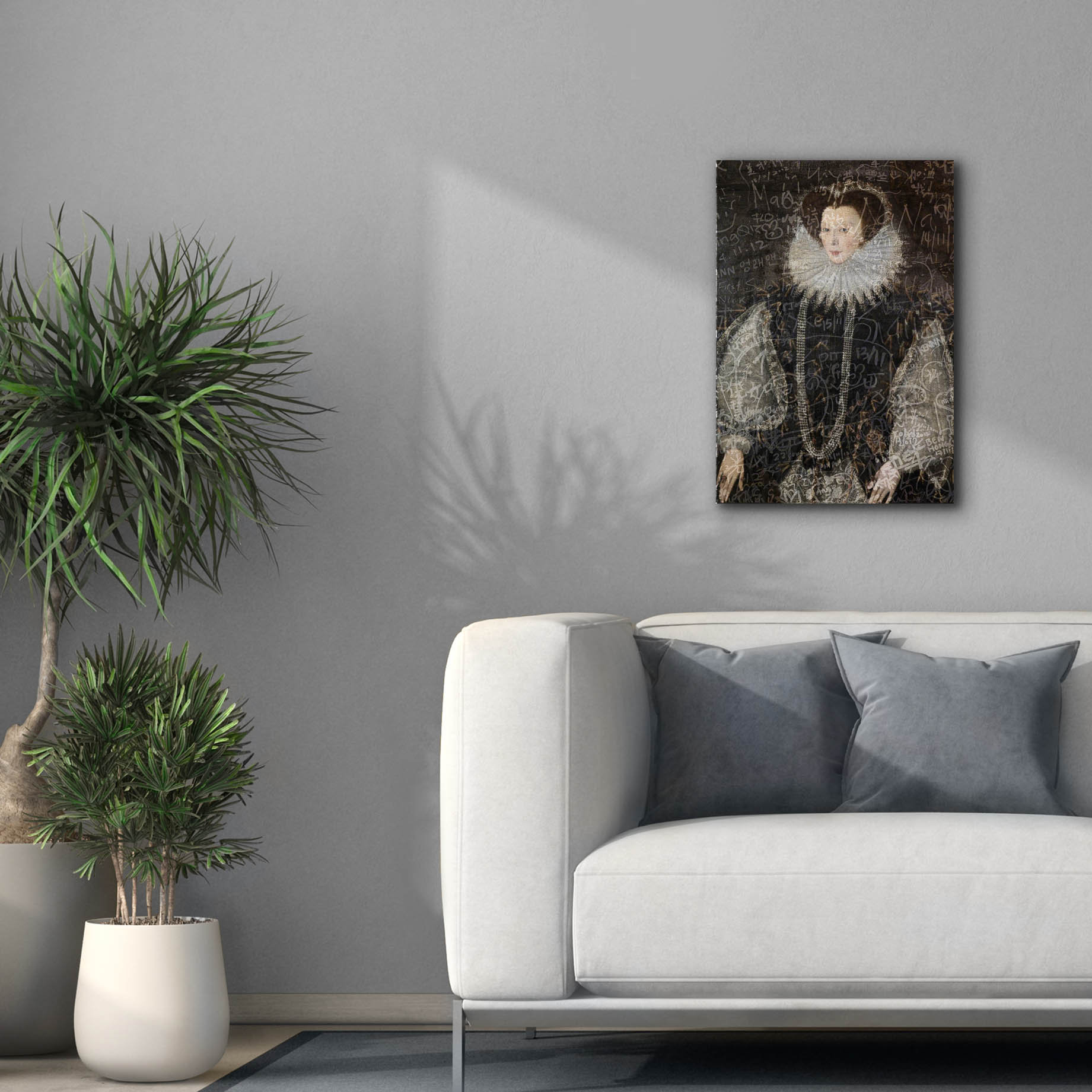 Fleur De Lis Living 'Elizabeth of England 2' by Irena Orlov, Canvas ...