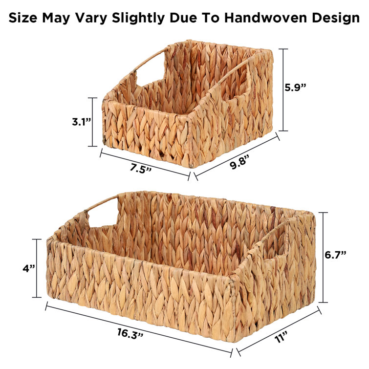 Highland Dunes Wicker Crate - Wayfair Canada