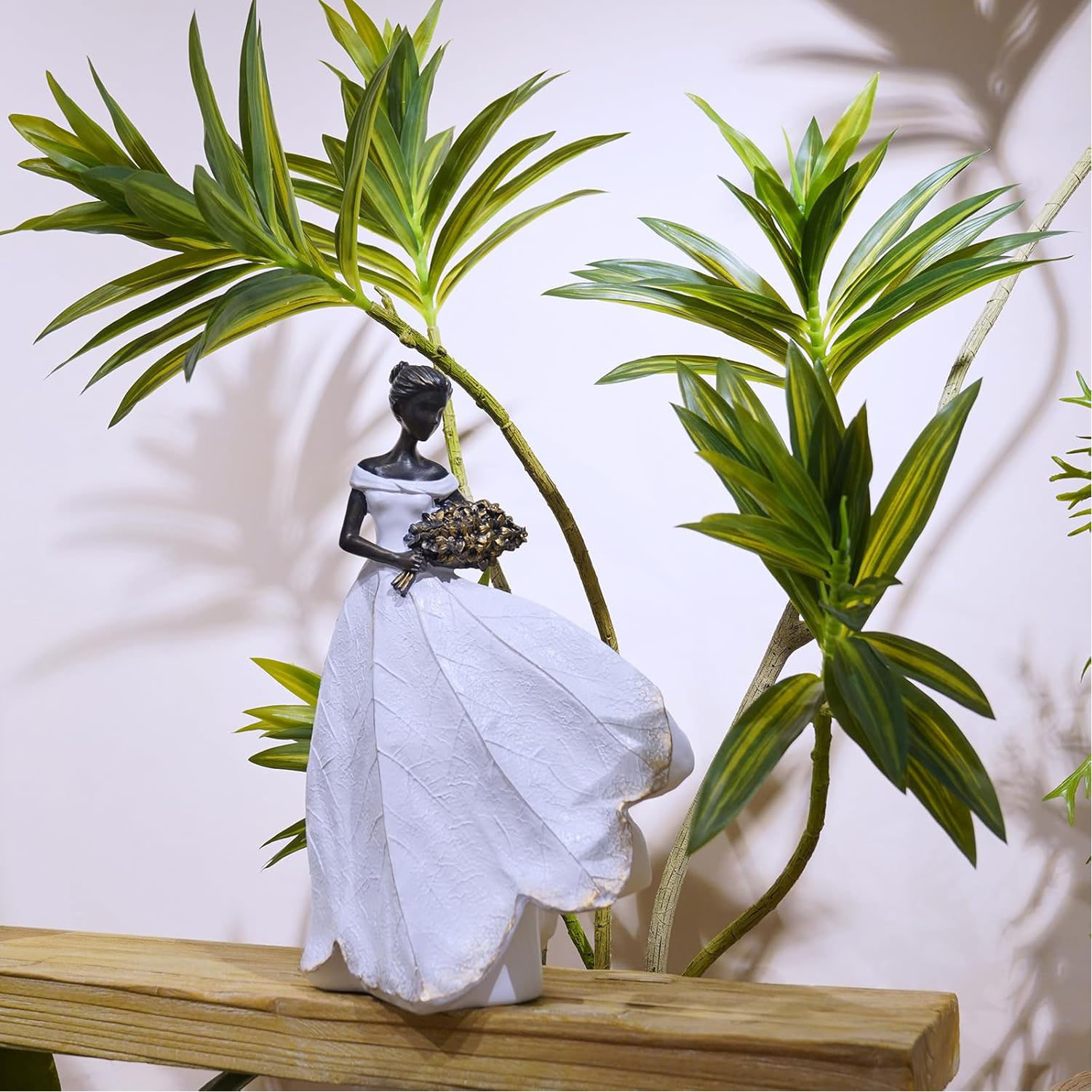 Dakota Fields Enchanted Fairy Statue Collection - Whimsical Leaf Angel ...