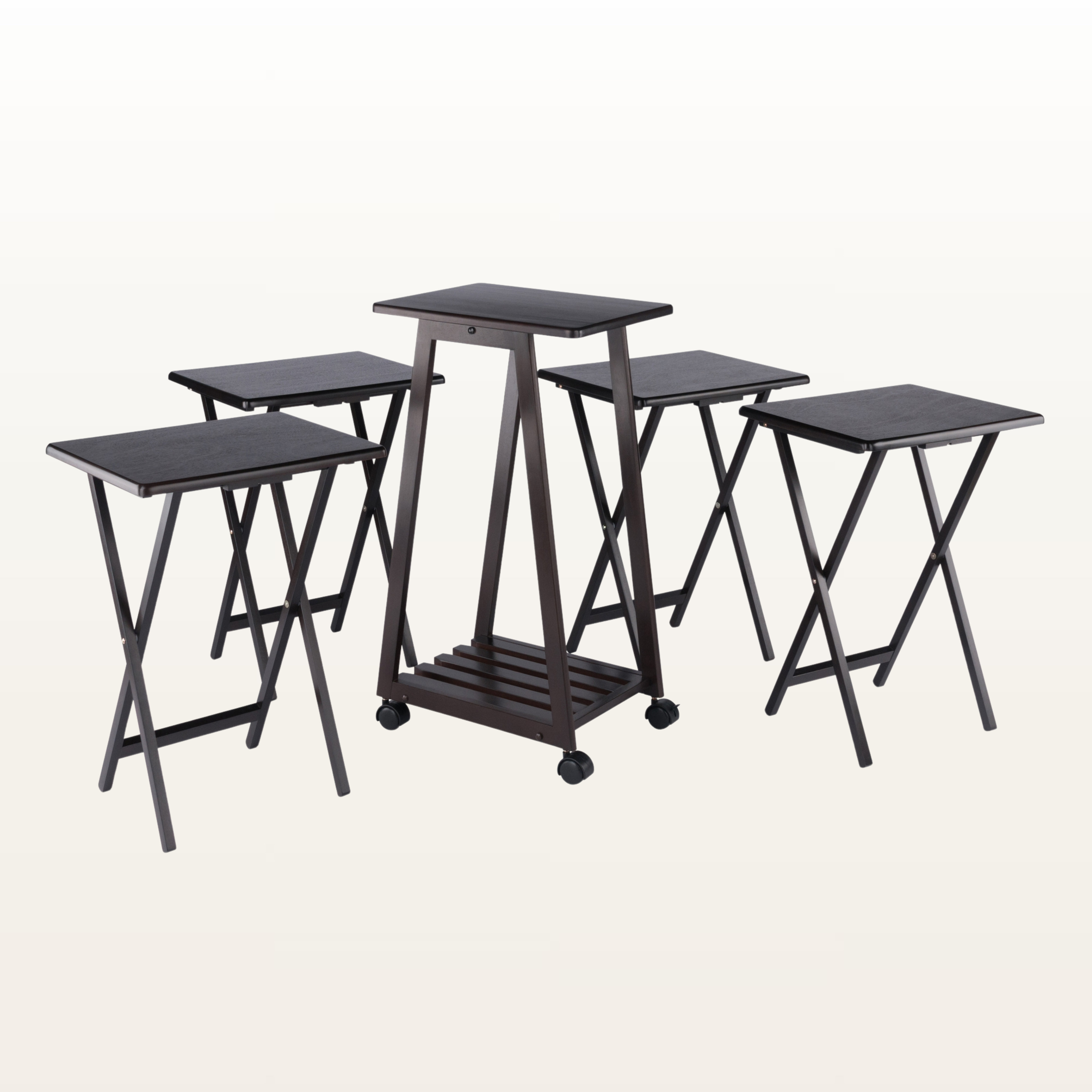 Red Barrel Studio® Cassia 5-Piece Snack Table Set | Wayfair