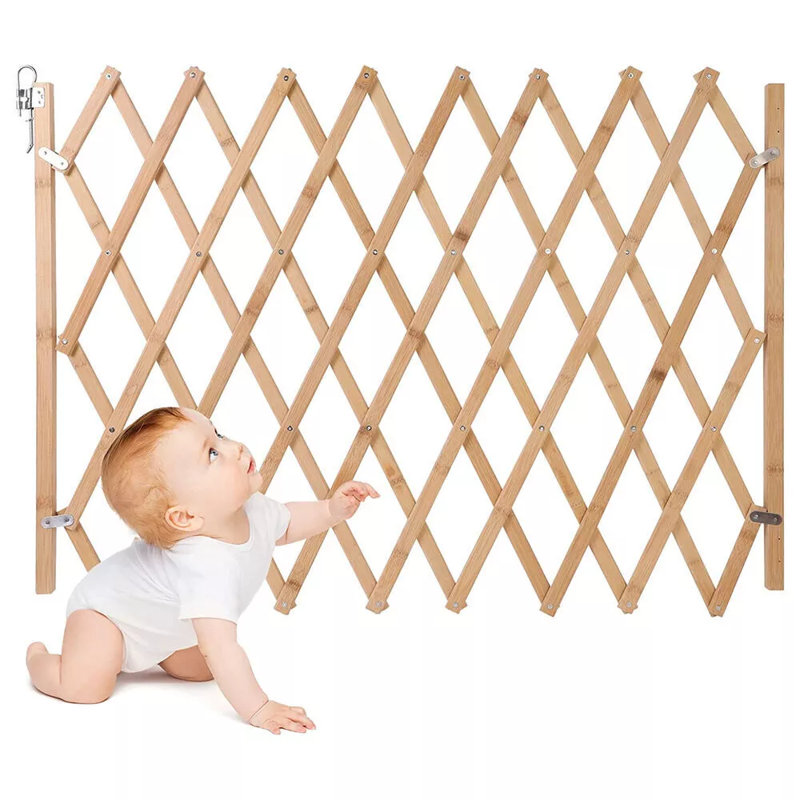 Tucker Murphy Pet™ Wooden Freestanding Foldable Pet Gate Isolation ...