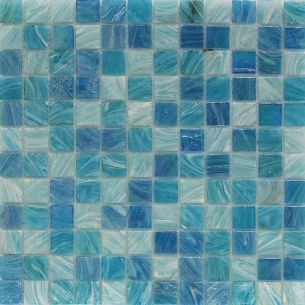 Bond Tile SAMPLE - Aqua Glass Mosaic Tile - Wayfair Canada