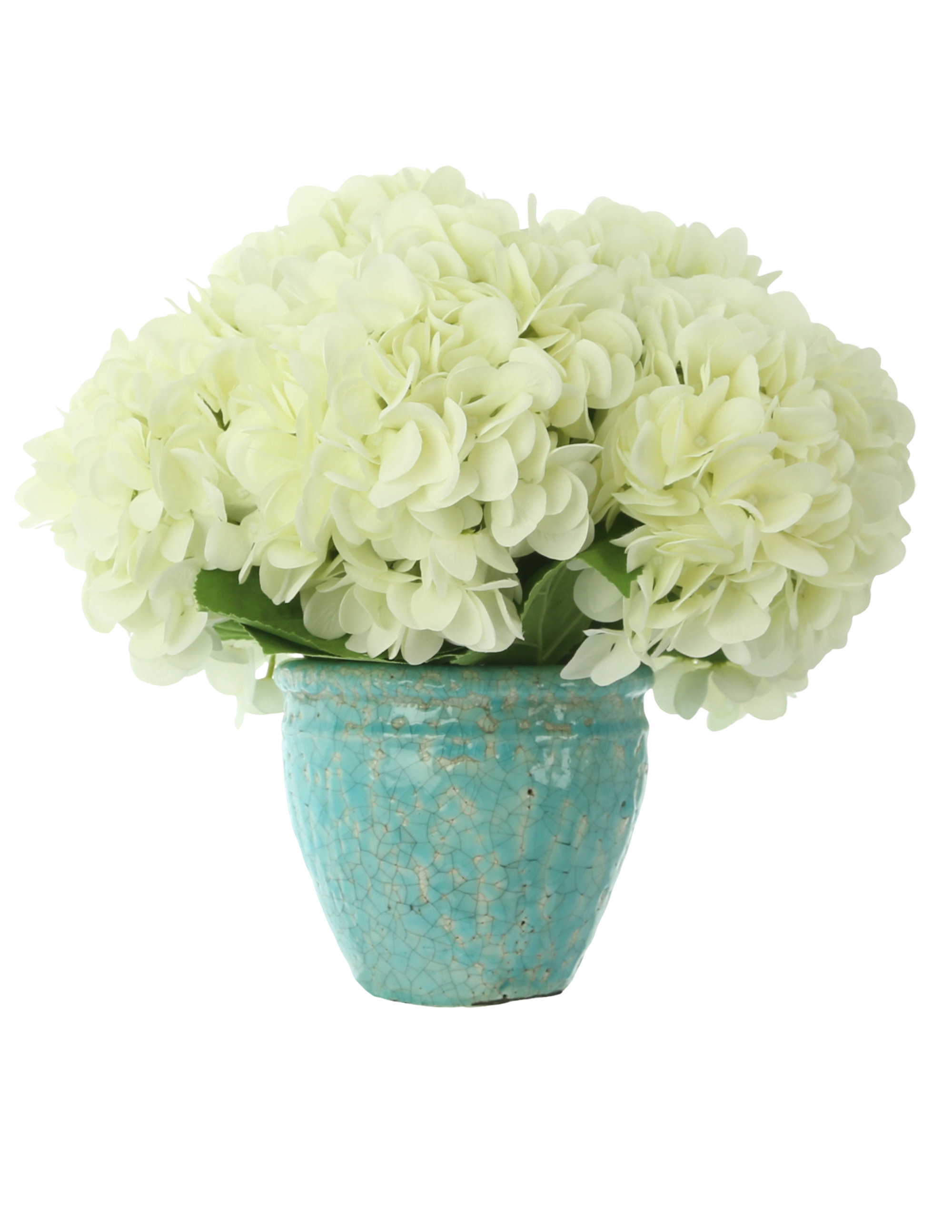 Primrue Hydrangeas Floral Centerpieces in Vase | Wayfair