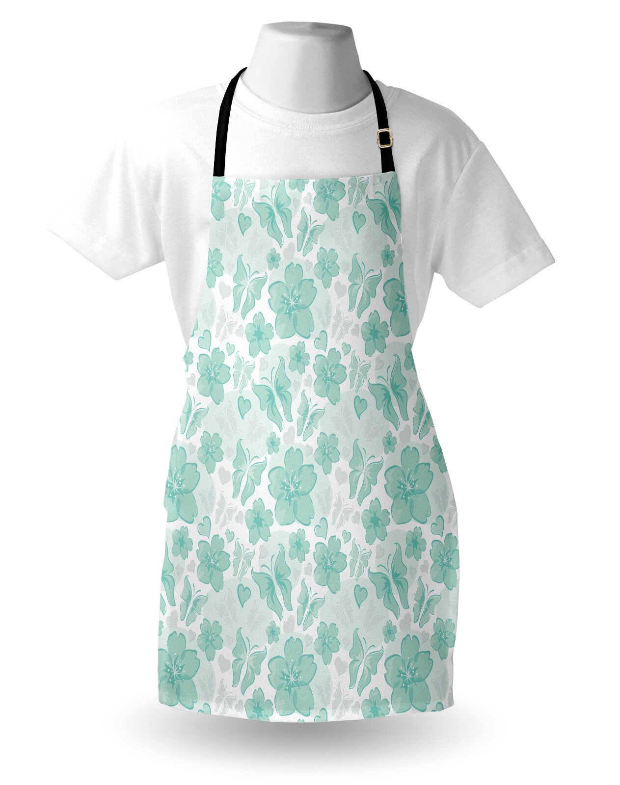 Dakota Fields Turquoise Apron Unisex Spring Butterflies Adult Size ...