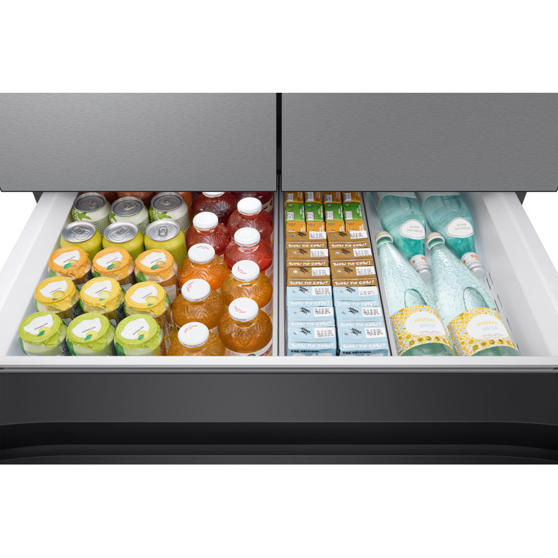 Samsung Bespoke 4-Door French Door Refrigerator (23 cu. ft.) with ...