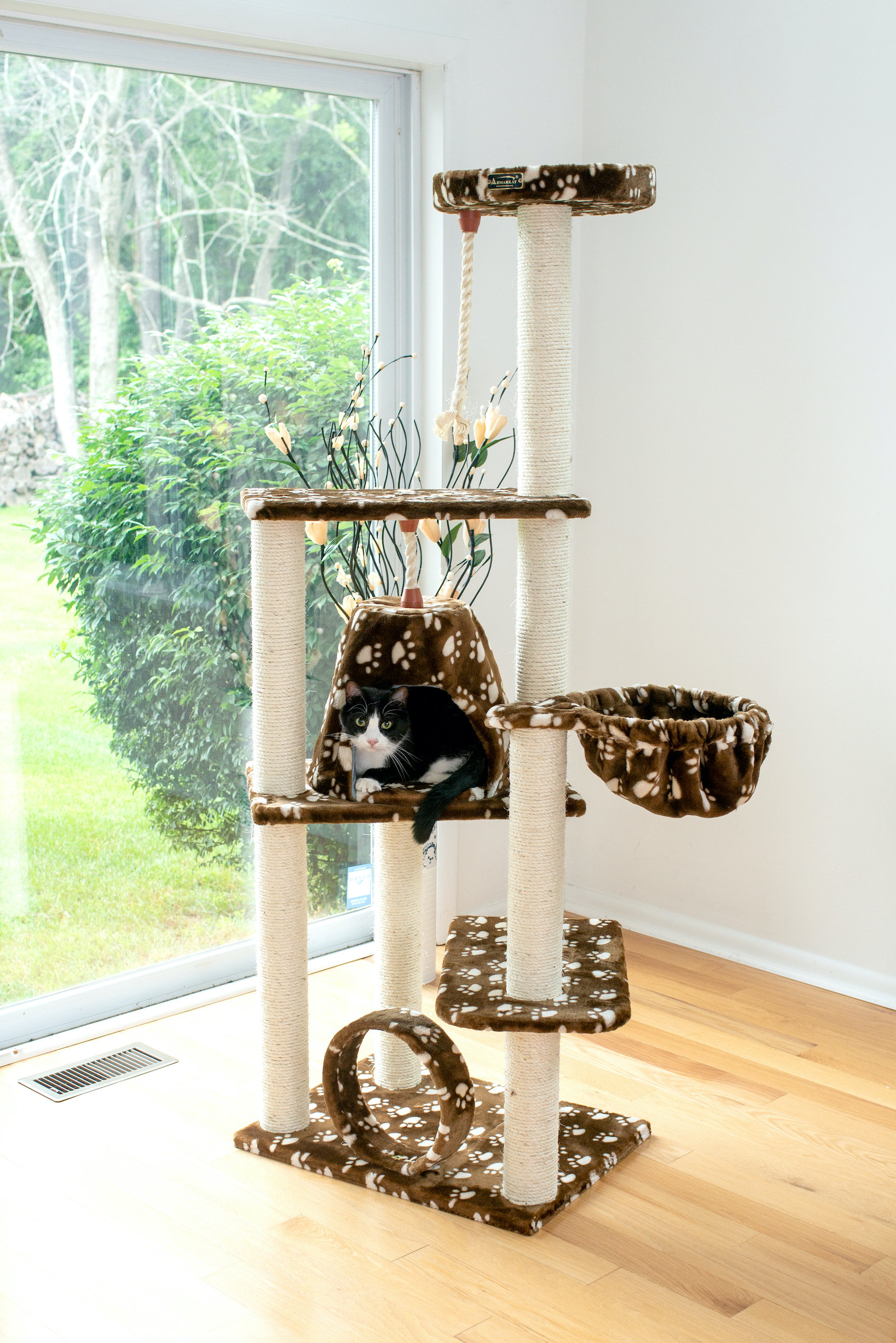 Armarkat 66" Classic Real Wood Cat Tree & Reviews | Wayfair