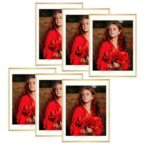 16" x 20" Gold Picture Frames You'll Love | Wayfair