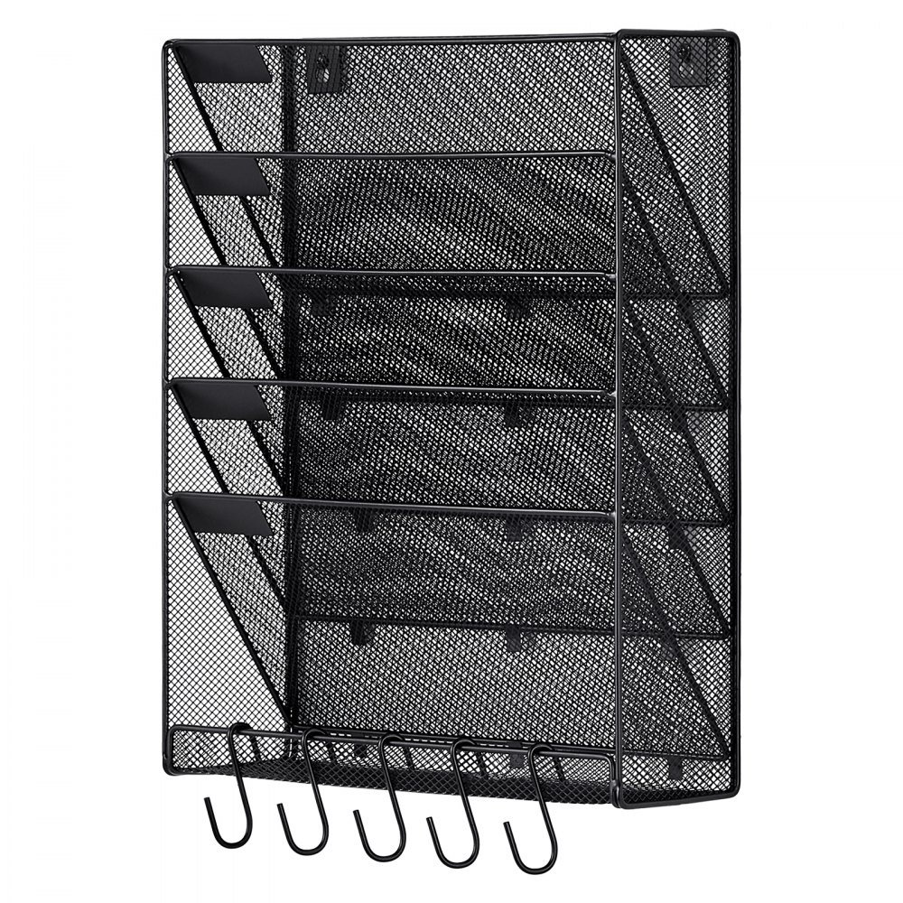 Stellweilan Tessberg Hanging Wall Files Organizer, 2-Piece 6 Pocket ...