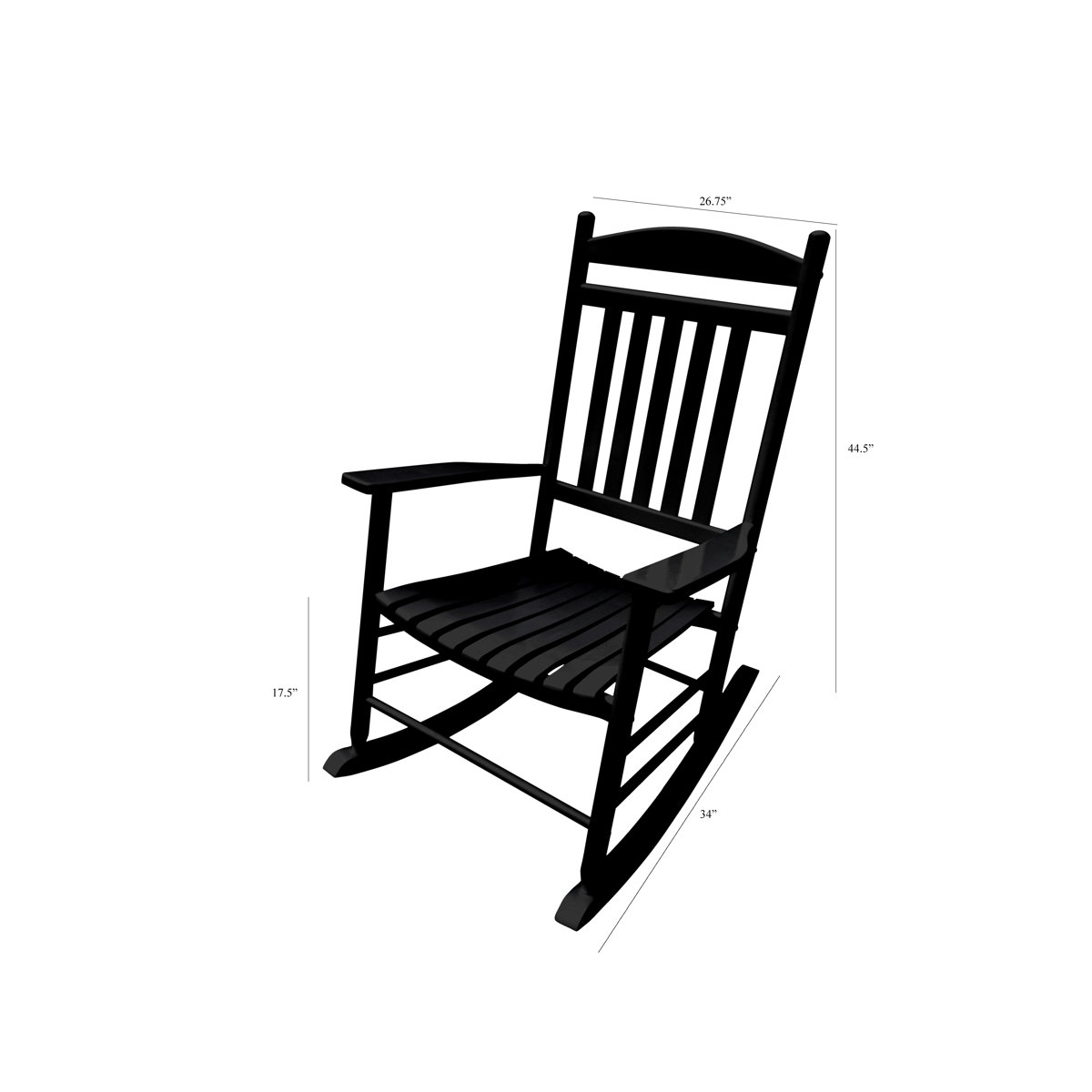 Gracie Oaks Kupfer Havana Rocking Chair & Reviews | Wayfair