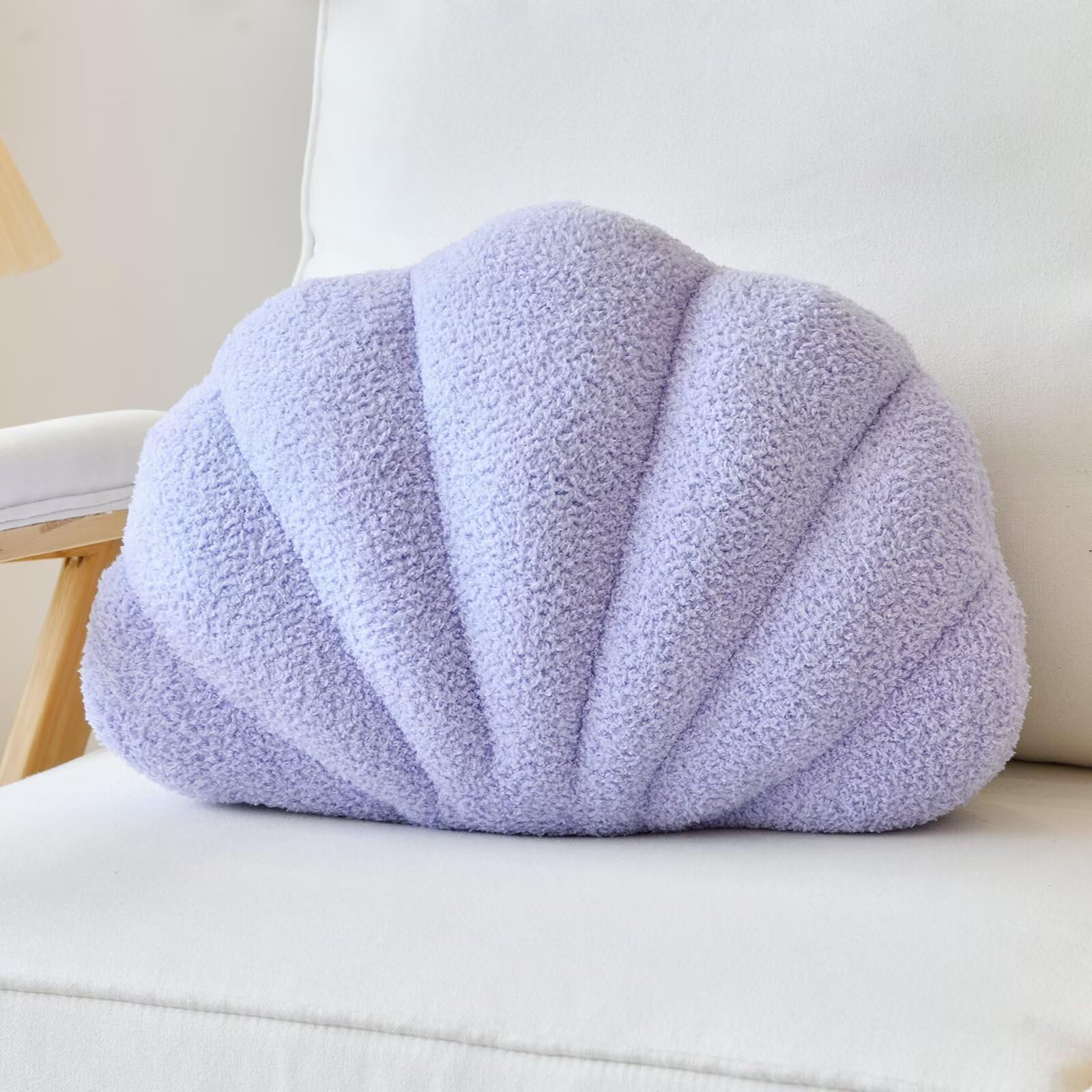 EDGAR'S FURNITURE MANUFACTURING INC Seashell Throw Pillows, Shell ...