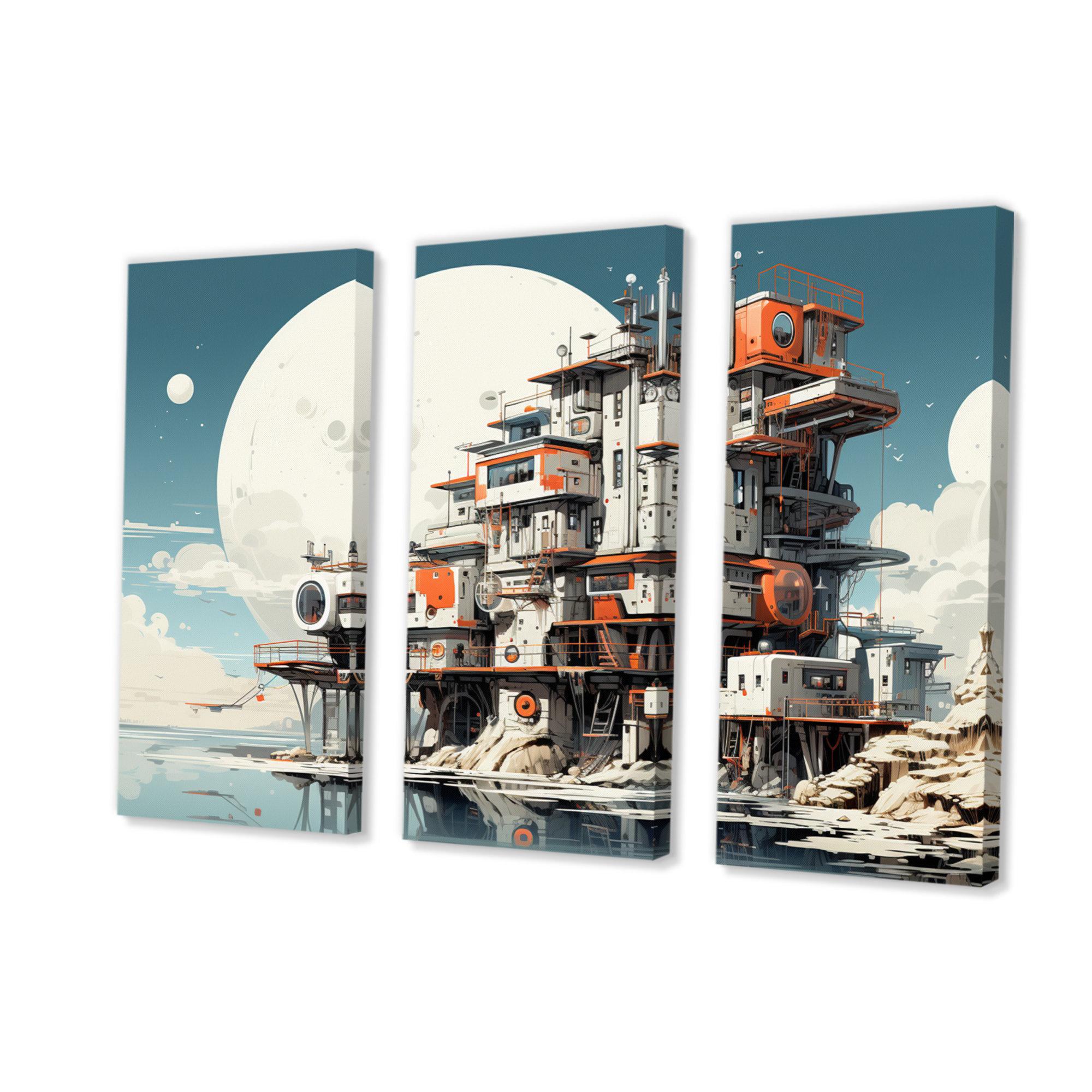 Winston Porter Fantasy Castle I - Castles Canvas Prints Set - Wayfair ...