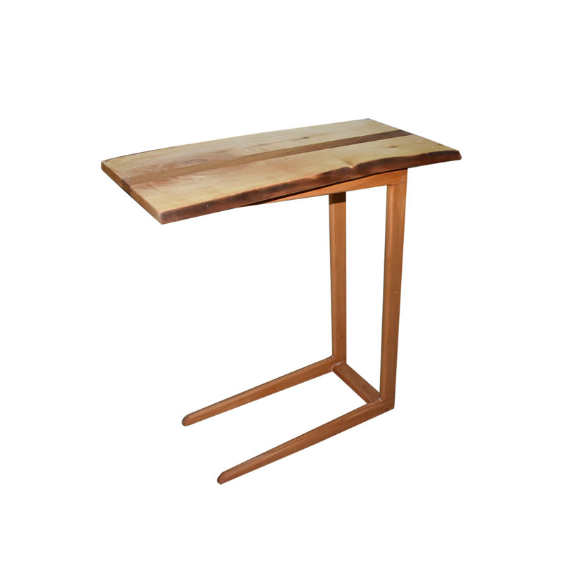 East Urban Home Thurlos Solid Wood C Table End Table | Wayfair