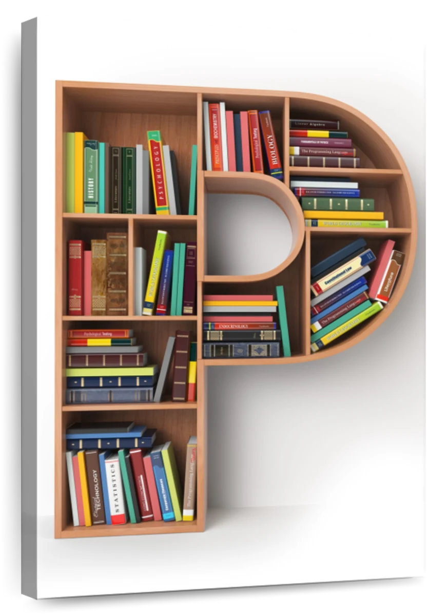 Trinx Keiri Letter P Bookshelf - Wayfair Canada