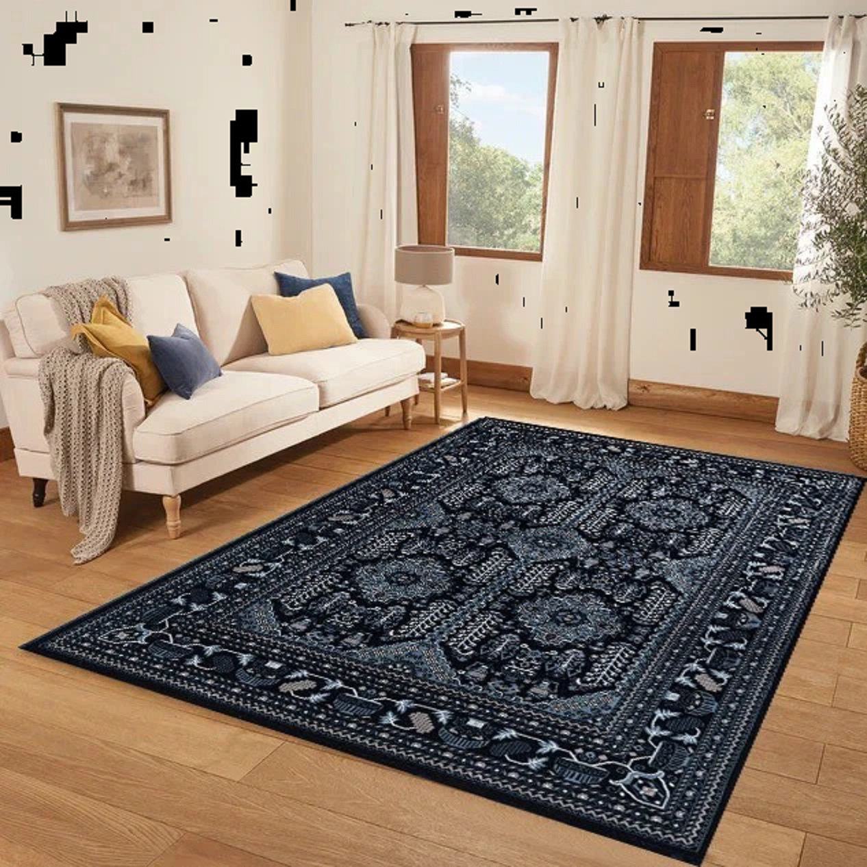 Astoria Grand Traditional Style Area Rug Extra Large Carpets For ...