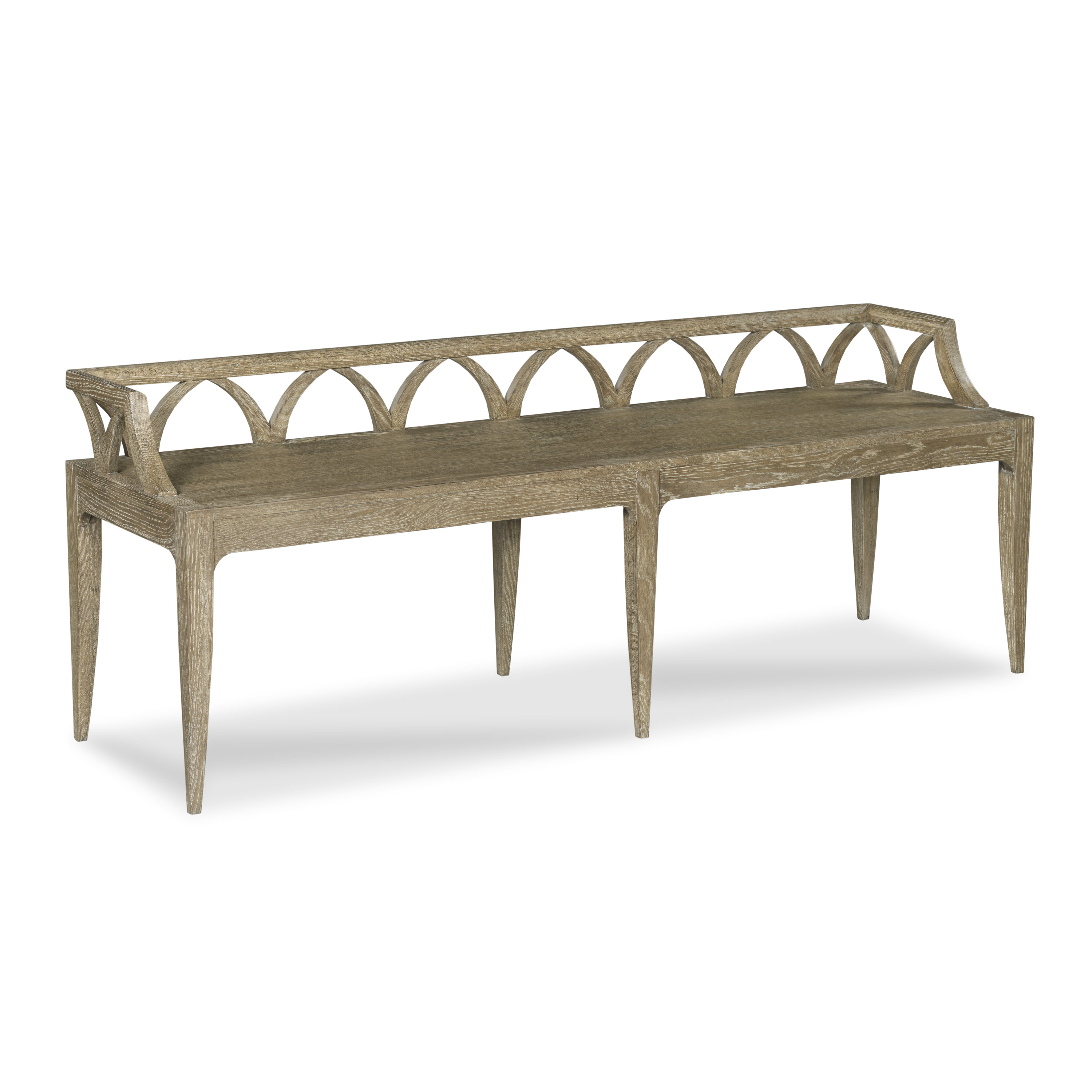 Woodbridge Furniture Cascade Wood Bench | Wayfair