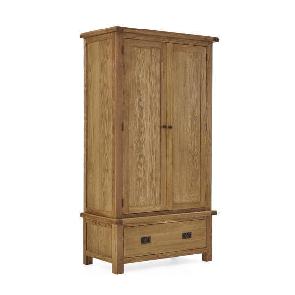Union Rustic Benjamin 2 Door Wardrobe | Wayfair.co.uk