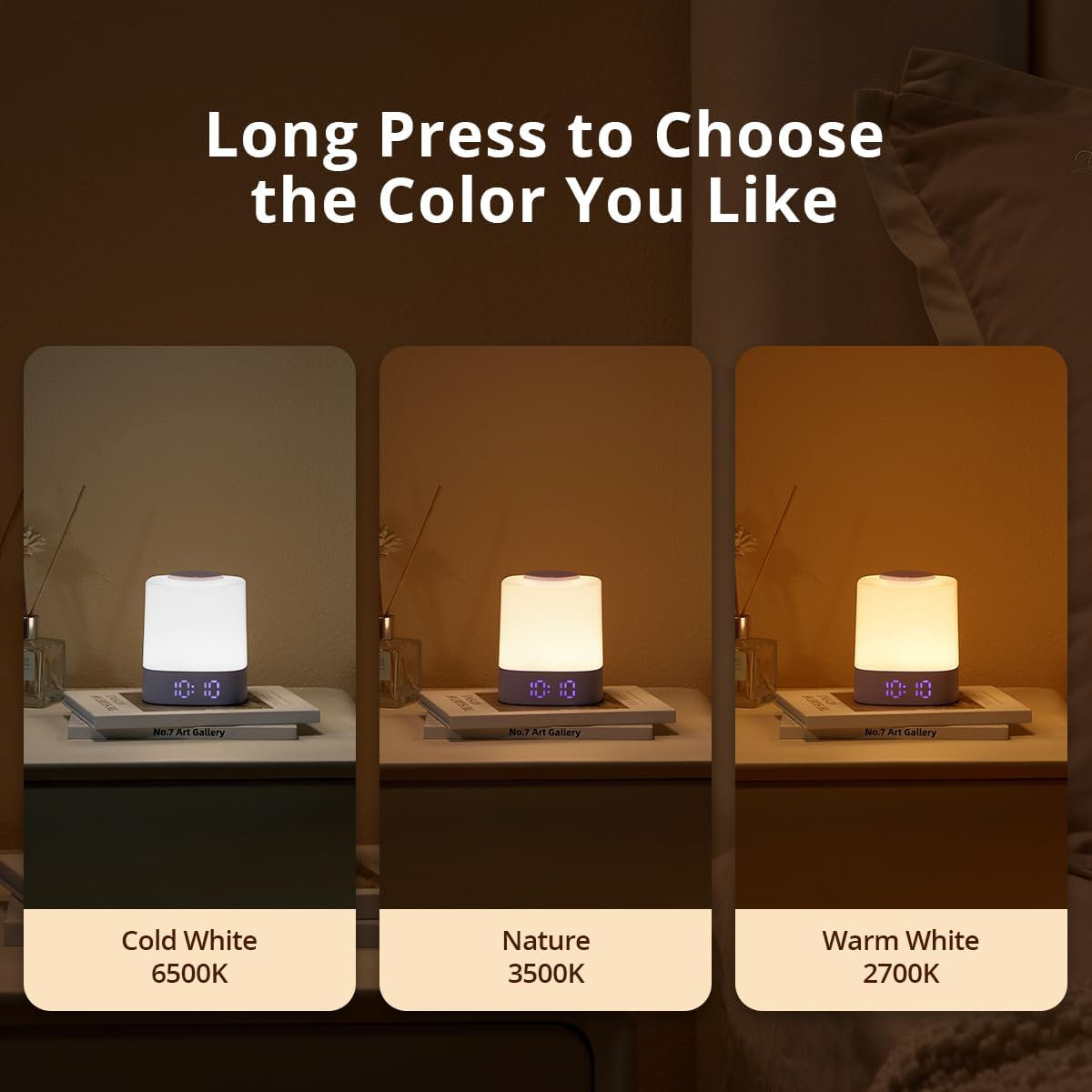 YESCAD Night Lamp with Digital LED Clock - Wayfair Canada