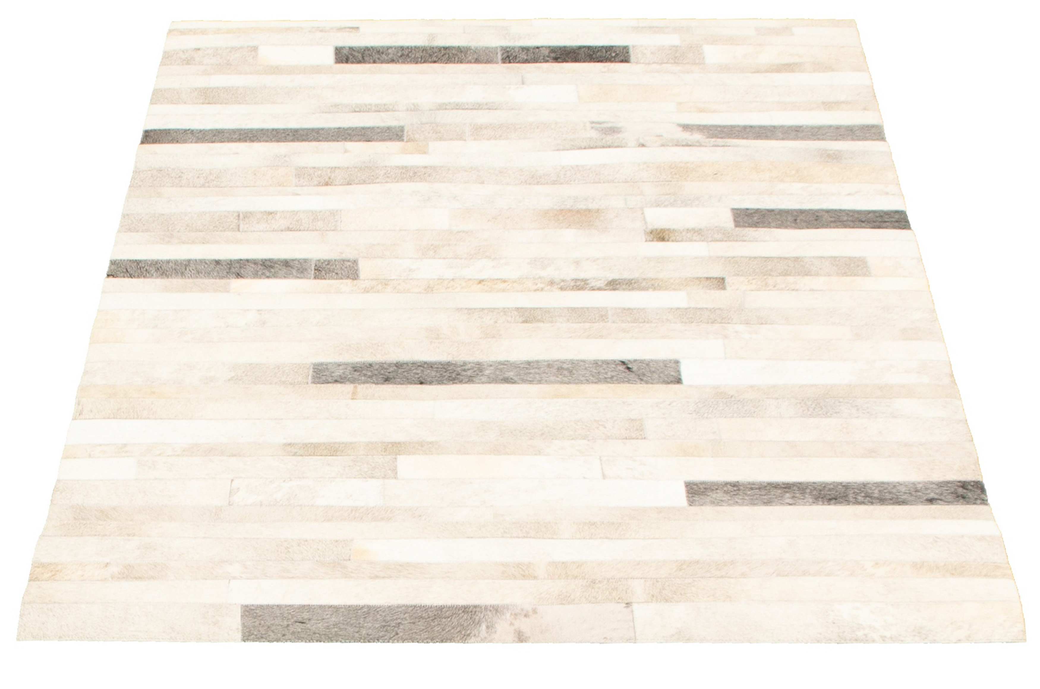 Orren Ellis Dornfelder Patchwork Handmade Cowhide Rectangle 4' x 6 ...