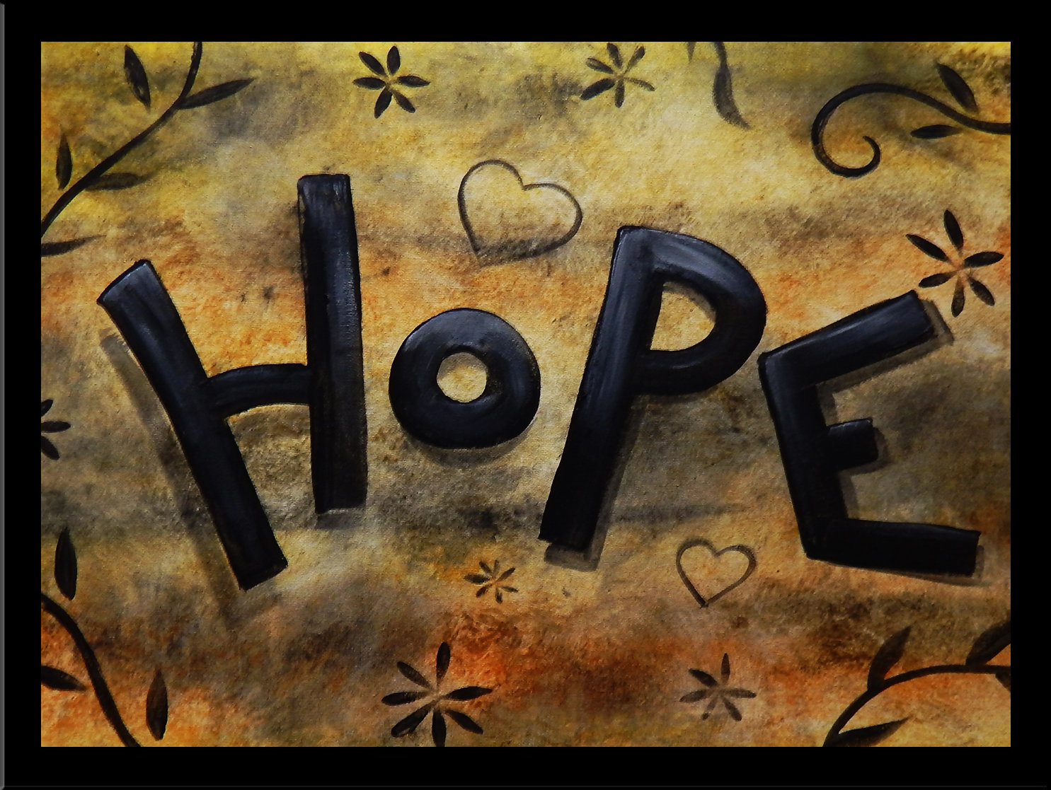 Red Barrel Studio® Hope Sign by Ed Capeau - Picture Frame Textual Art ...