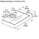 Bosch 500 Series, 30' Under Cabinet | Perigold