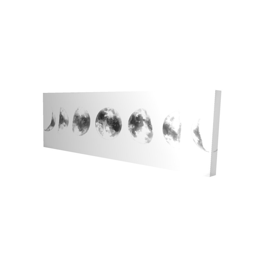 Wrought Studio 'Moon Phases' Acrylic Painting Print on Wrapped Canvas ...