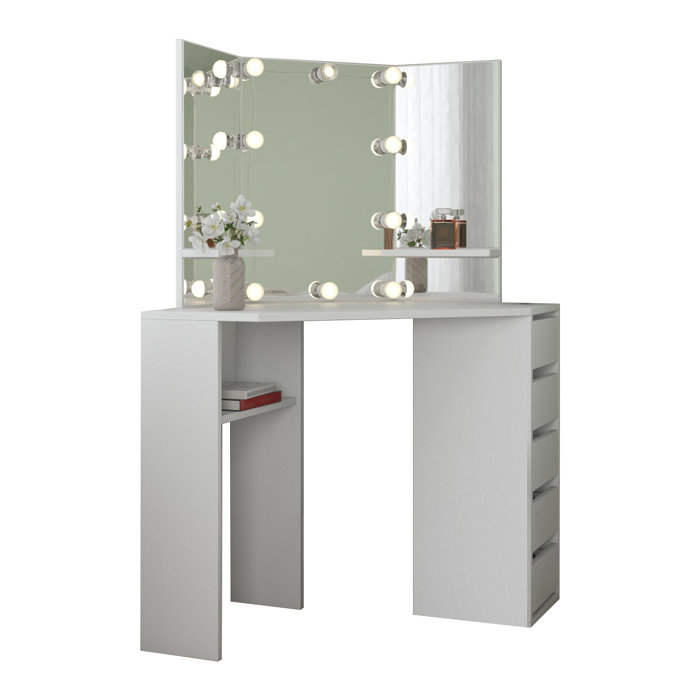 Latitude Run® Jaylianie Vanity & Reviews | Wayfair