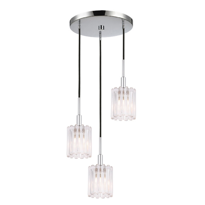 House of Hampton® Rosendahl 3 - Light Cluster Pendant | Wayfair