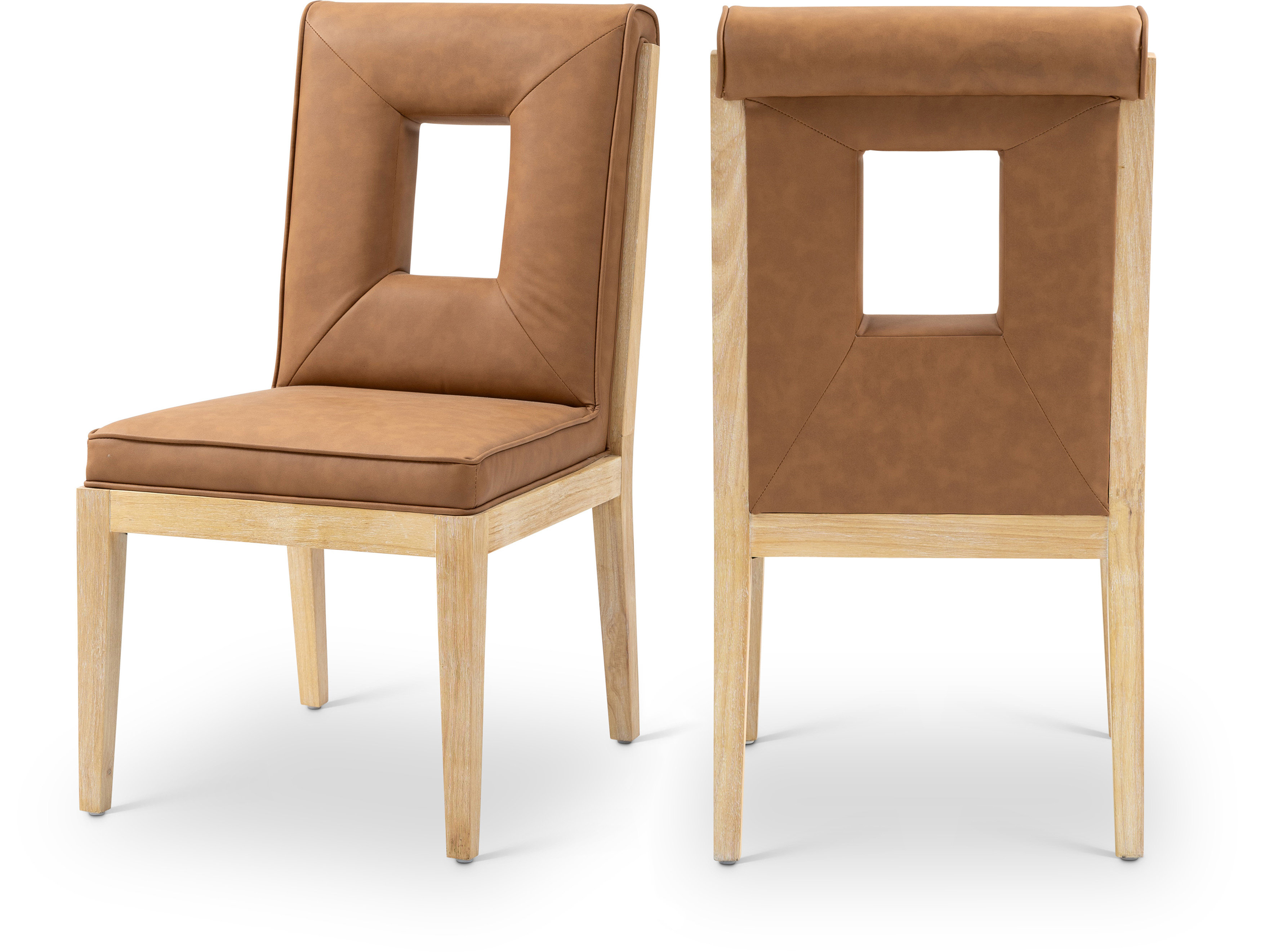 Latitude Run® Flore Vegan Leather Dining Side Chair - Wayfair Canada