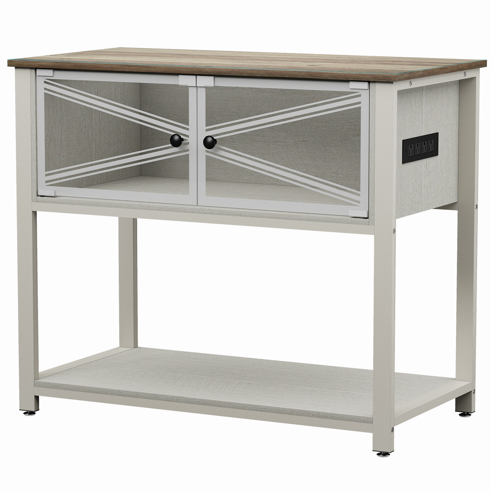 Archie & Oscar™ 40 Gallon Aquarium Stand With Storage and Built-In ...