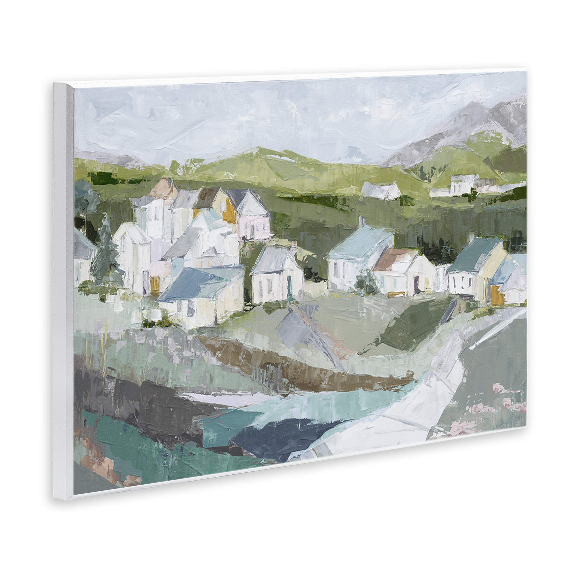 Ophelia & Co. Lavender Valley Cottages Wall Plaque, design by Susan ...