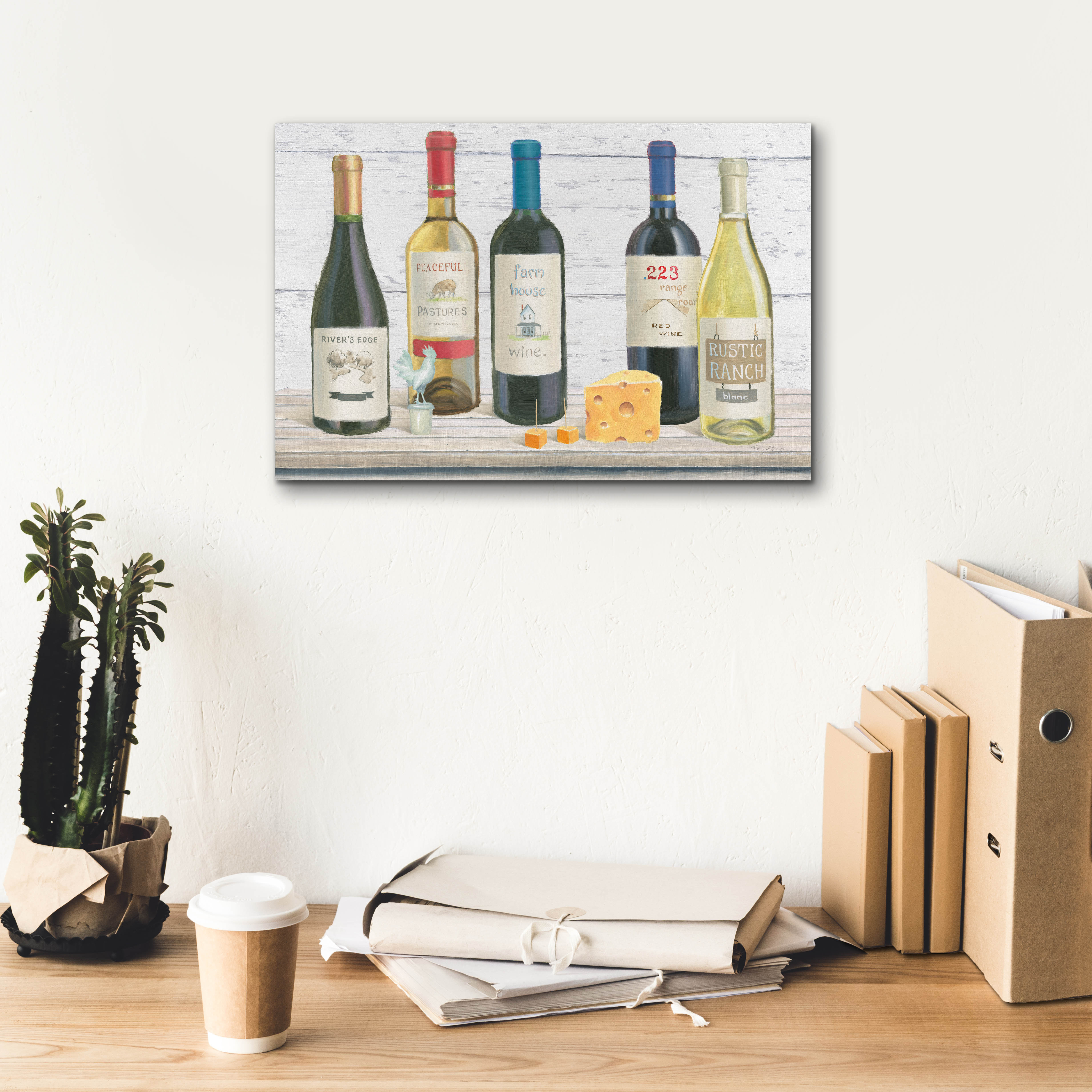 Winston Porter Vintners Recess 4' by Emily Adams Canvas Wall Art | Wayfair