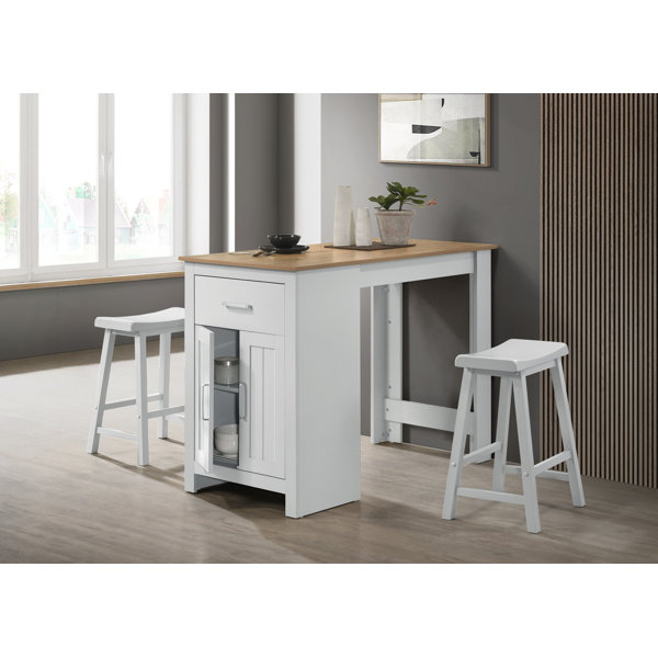 Latitude Run® Kayenne Kitchen Island - Wayfair Canada