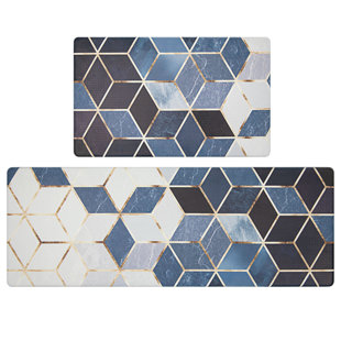 Blue Kitchen Mats You'll Love | Wayfair
