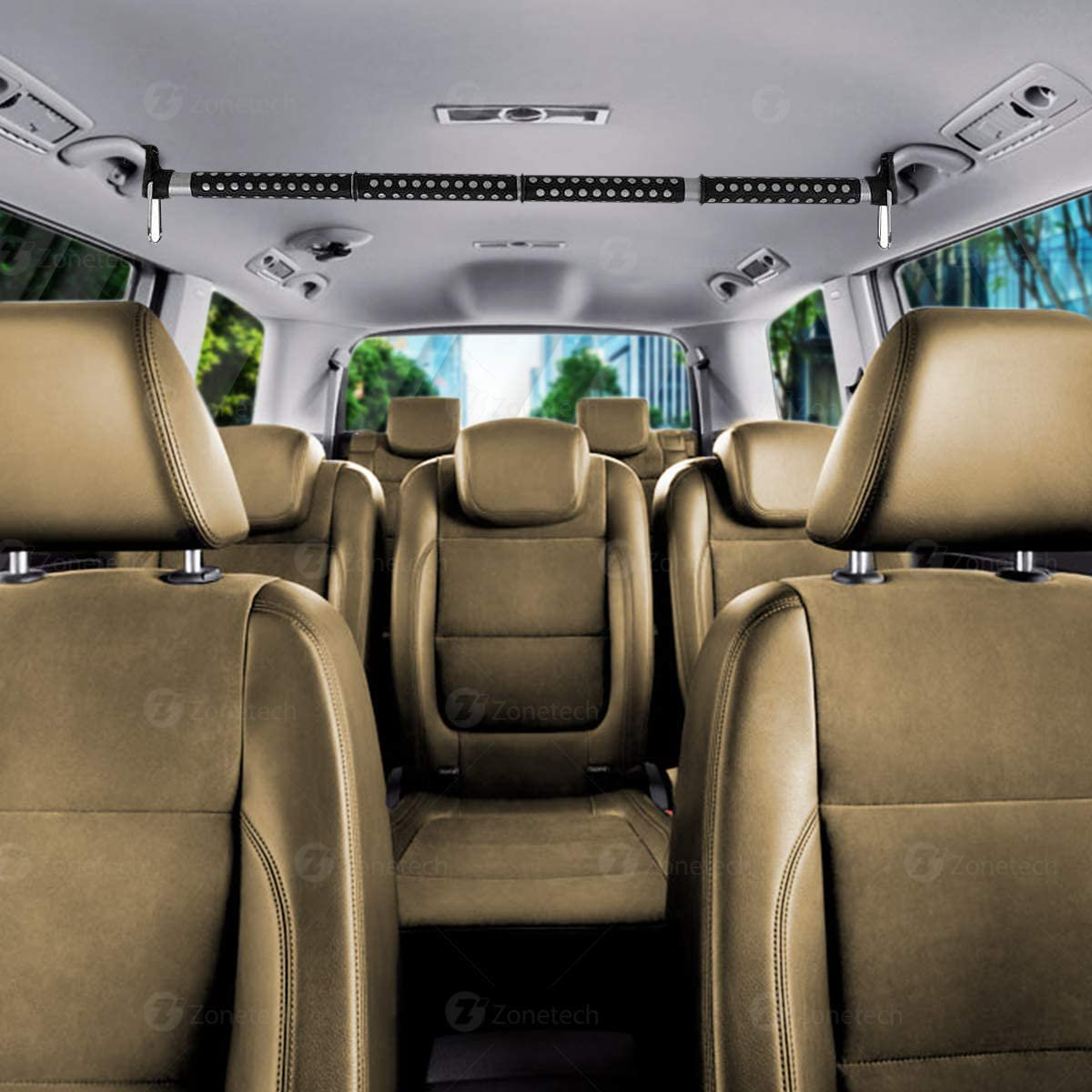 Rebrilliant Car Expandable Clothes Rod Bar - 2-piece Premium Quality ...