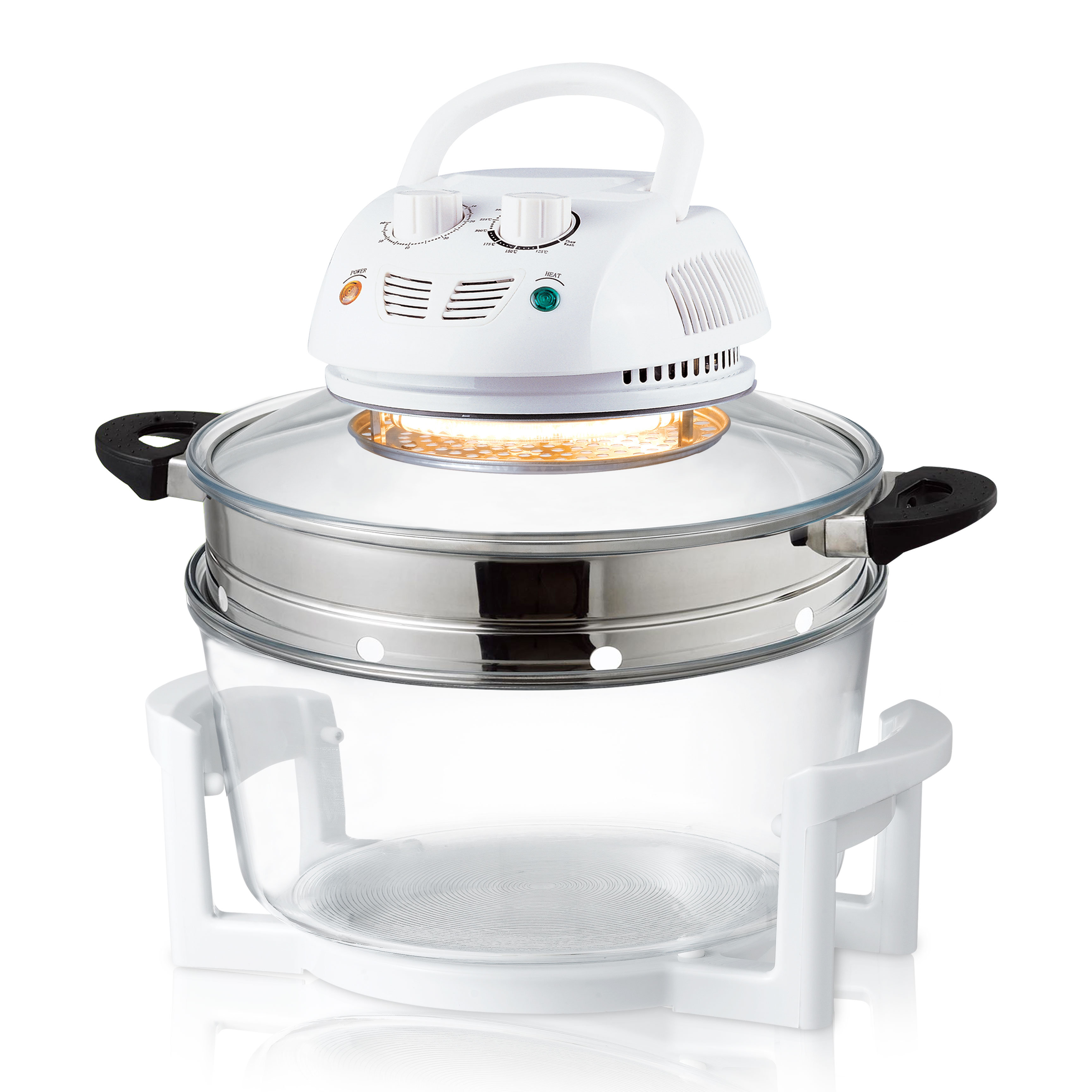 NutriChef Halogen Oven Air-Fryer / Infrared Convection Cooker & Reviews ...