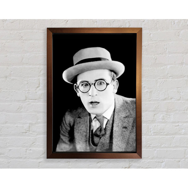 17 Stories Harold Lloyd Portrait - Single Picture Frame Print | Wayfair ...