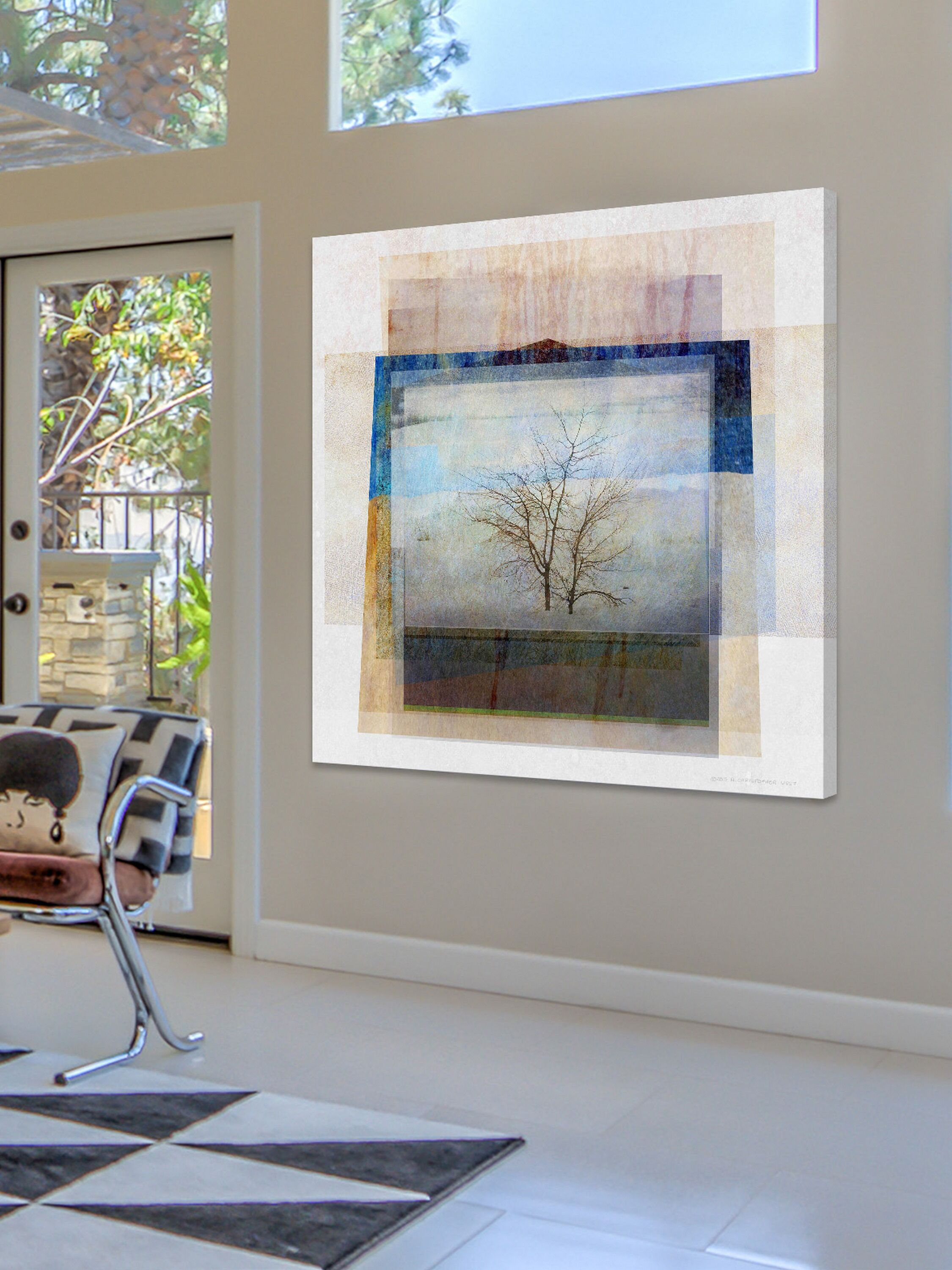 Marmont Hill 'Lone Tree Montage' by Chris Vest Painting Print on ...