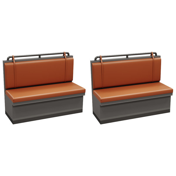 Visual card holder Industrial Style Restaurant Bar Cafe Bench Faux ...