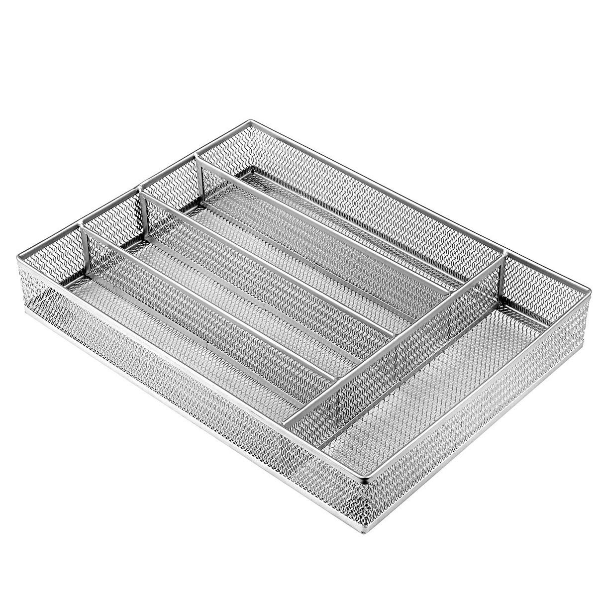 Prep & Savour Drawer Organizer, Cutlery Tray Silverware Flatware ...