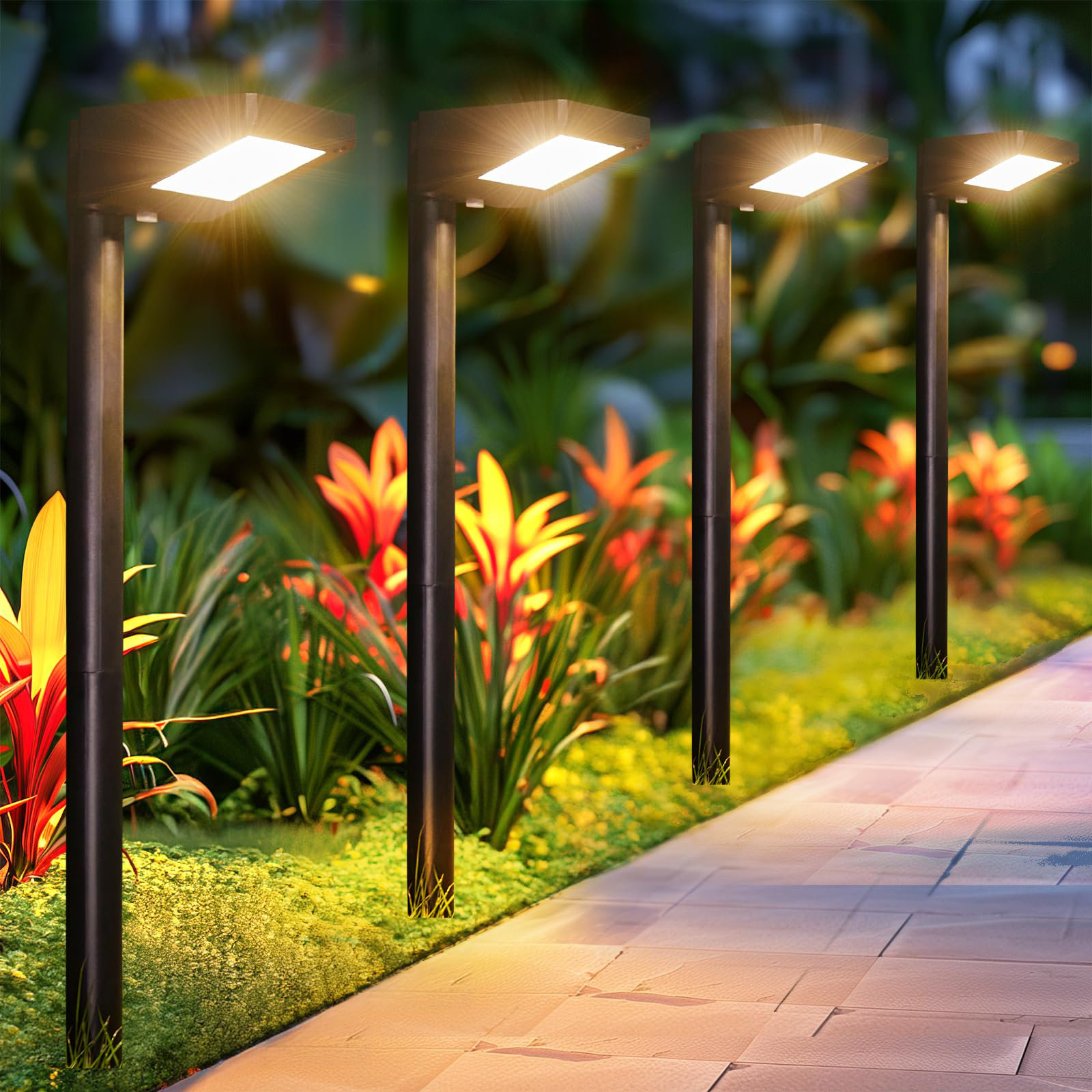 ALHAMBRA Solar Pathway Lights Outdoor | Wayfair