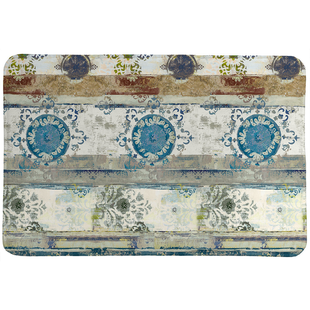 Bungalow Rose Antique Boho Memory Foam Rug | Wayfair
