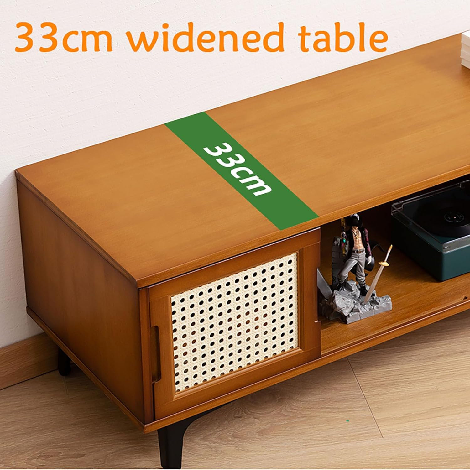 Bay Isle Home™ Bamboo TV Stand 2 Doors 47 Inch | Wayfair