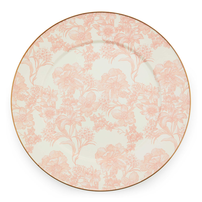 MacKenzie-Childs Royal English Garden Enamel Serving Platter | Wayfair