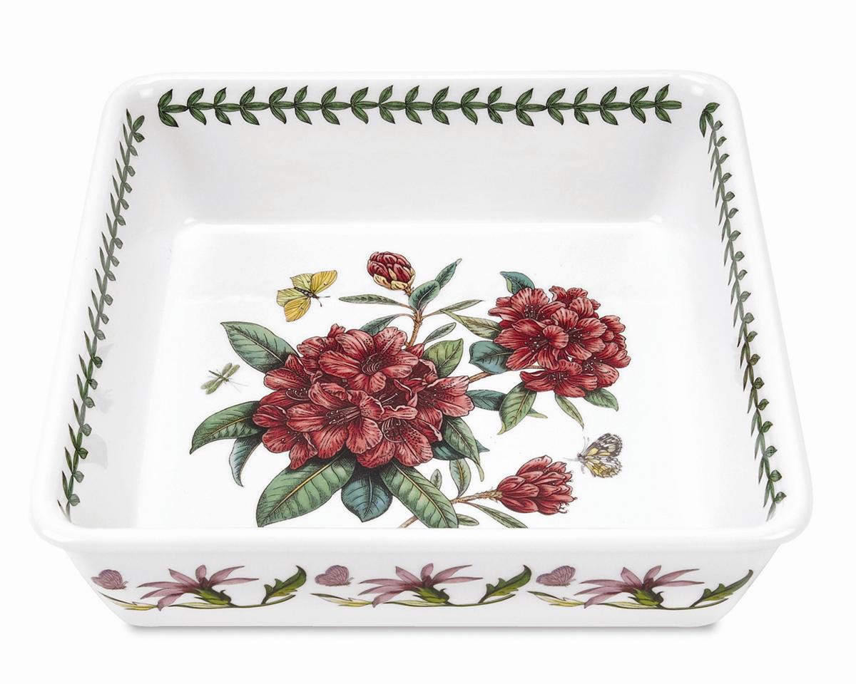 Portmeirion Botanic Garden Deep Square Dish 10" | Wayfair